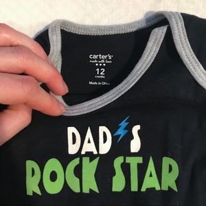 Carter's | One Pieces | Carters 2m Rockstar Onesie | Poshmark